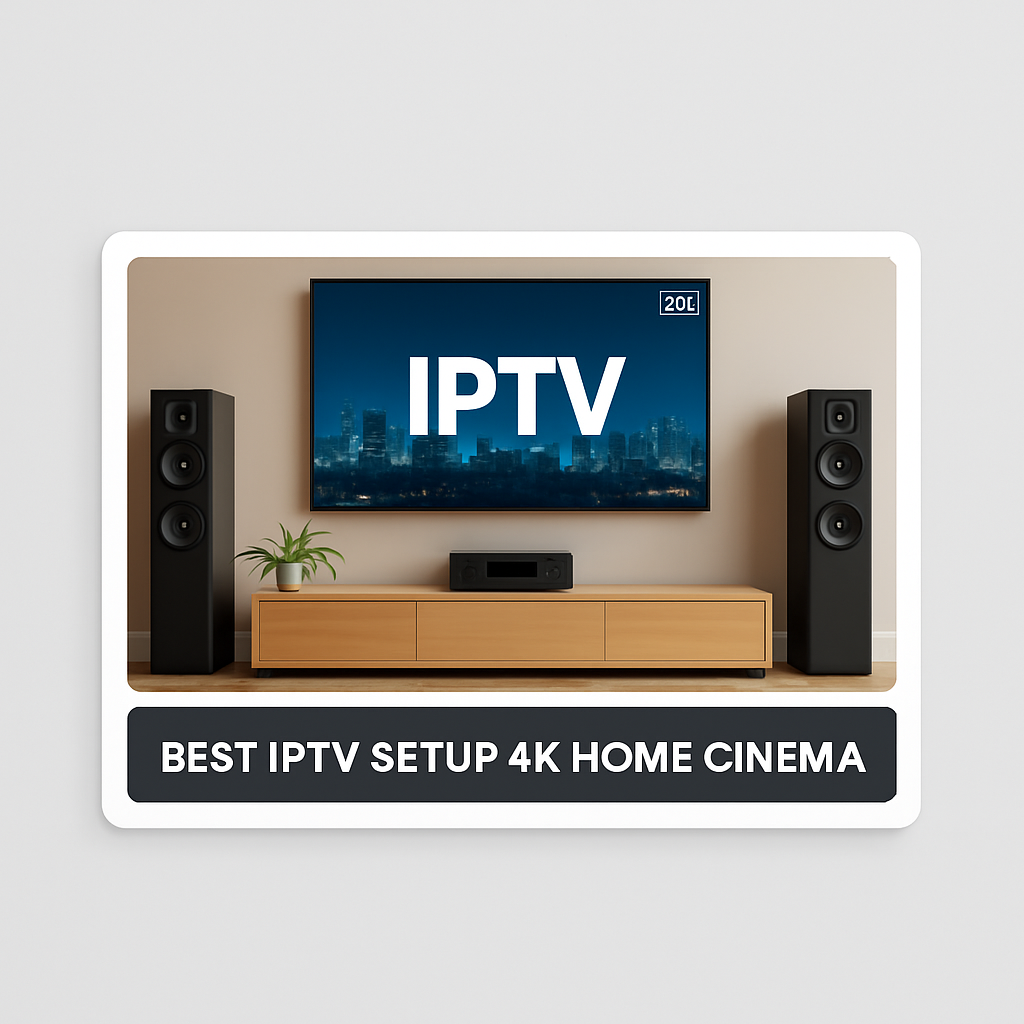 The Best IPTV Setup for a 4K Home Cinema Experience